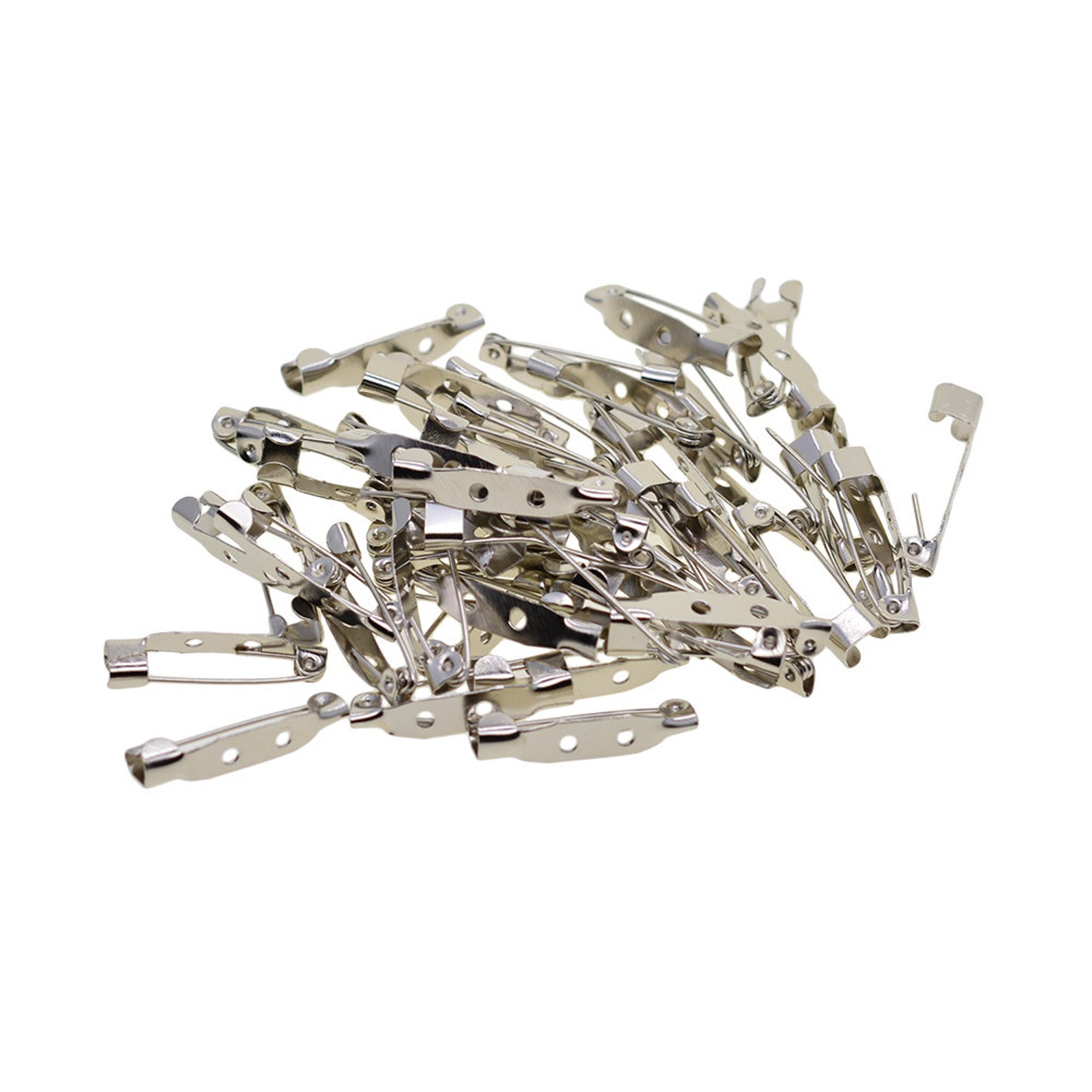 Wholesale 15mm 20mm 25mm Alloy Iron Metal Blank Brooch Bar - Etsy