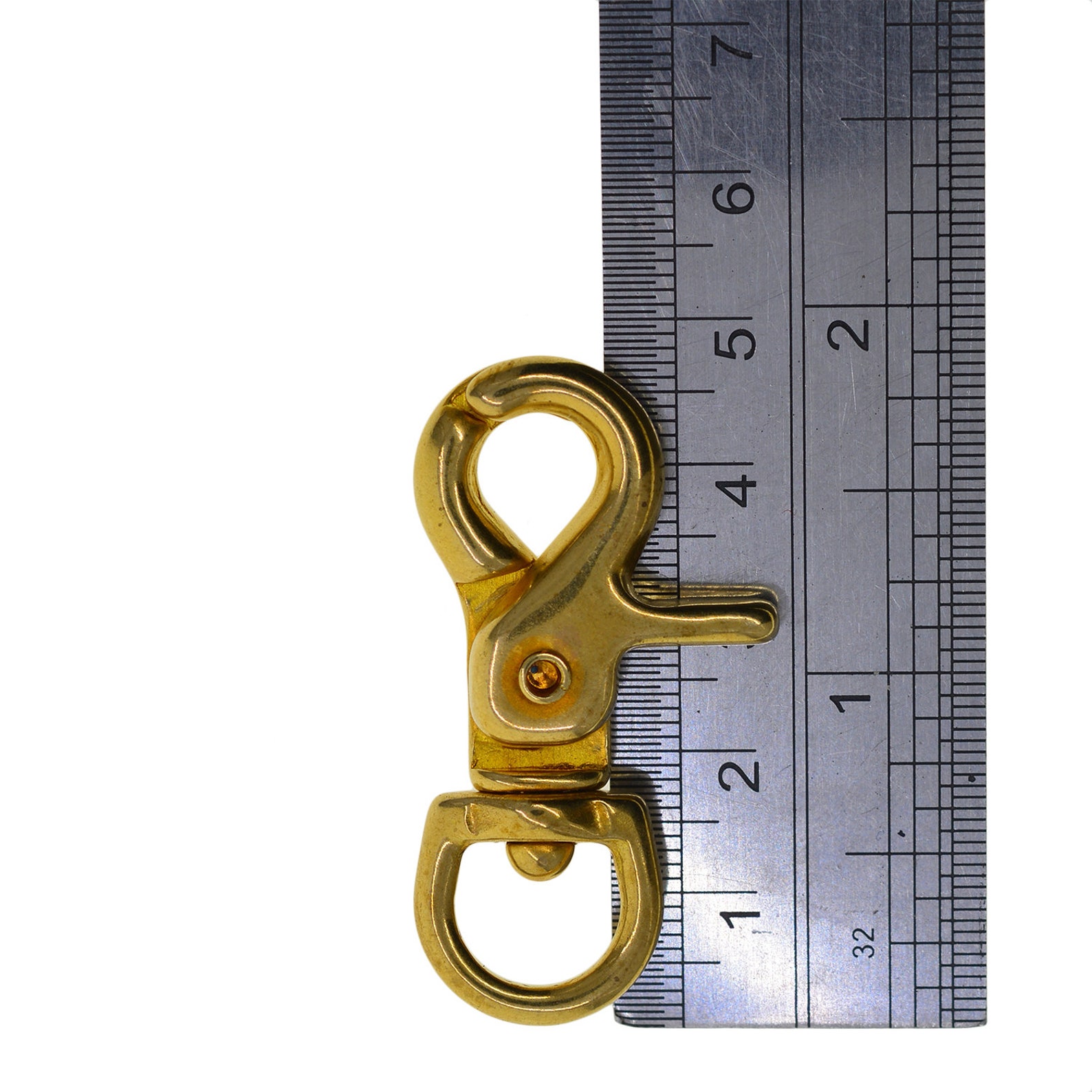 Mini Small Solid Brass Swivel Trigger Snap Hooks Keychain - Etsy