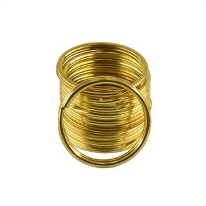 10pcs 35 Mm /25mm/20mm/15mm /10mmfine Brass Round Split Key - Etsy