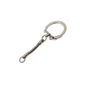 Steel D Snap Lock Key Clasp Carabiner With Brass Snake Chains and Jump ...