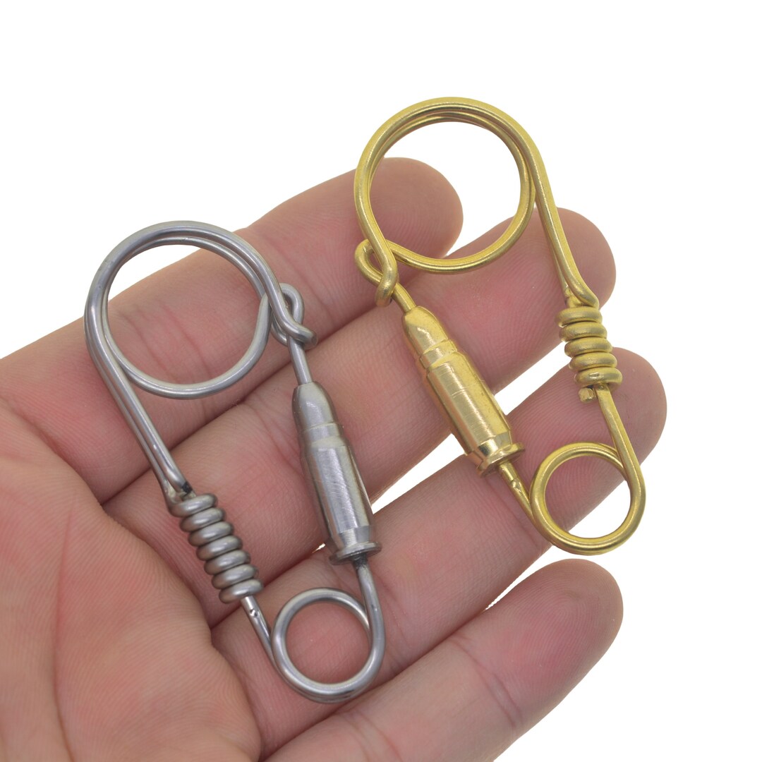 Unique Creative Bullet Fine Biker Brass Stainless Steel Wire Wrapped ...