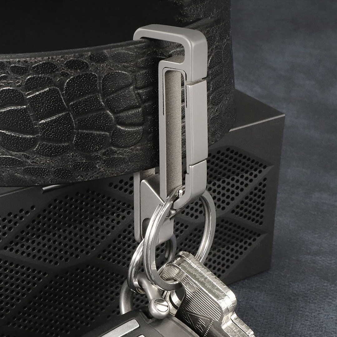 Unique King TC4 Ti Solid Titanium Quick Release Detachable Belt Clip ...