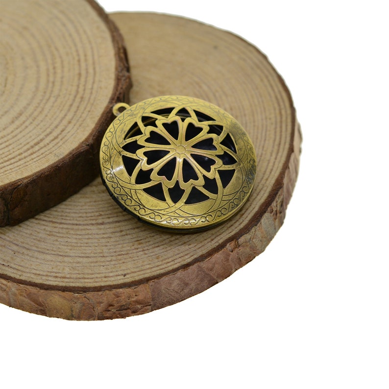 10pcs Victorian Filigree Hollow Flower Pattern Round Photo | Etsy