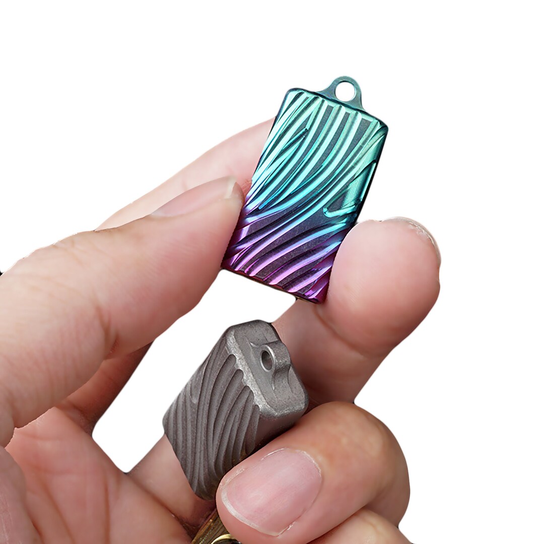 Stylish Extra Loud Light Ti TC4 Titanium Life Saving Emergency Whistles ...