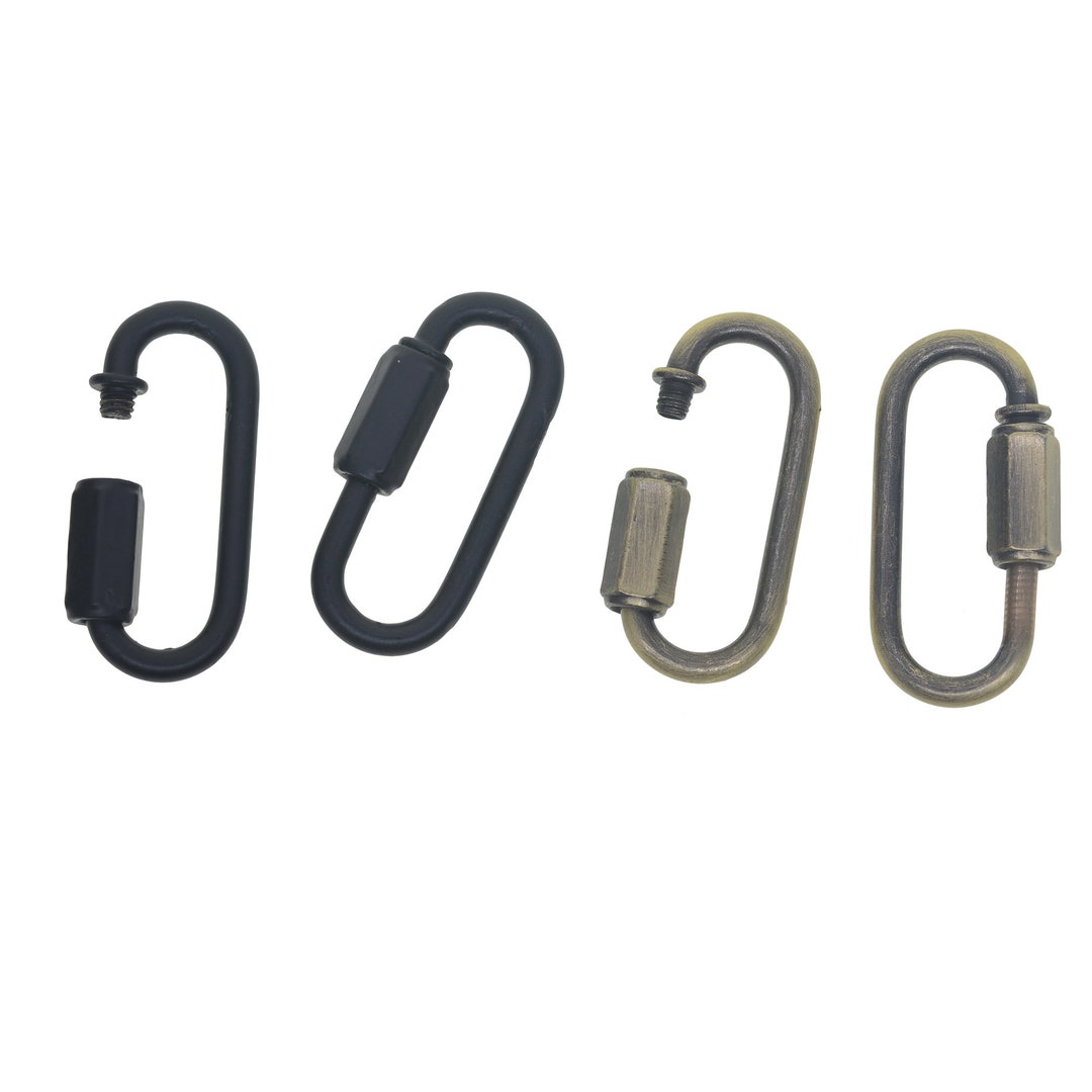 Heavy Duty Steel 40mm 1.6inch O Oval Shape Safety Screw Locking Quick ...