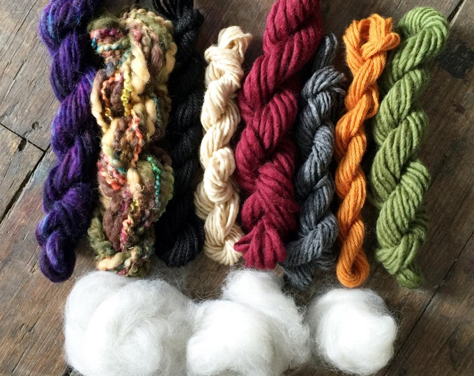 Recycled Yarn Bundle for Weaving With Our Handmade Weaving - Etsy