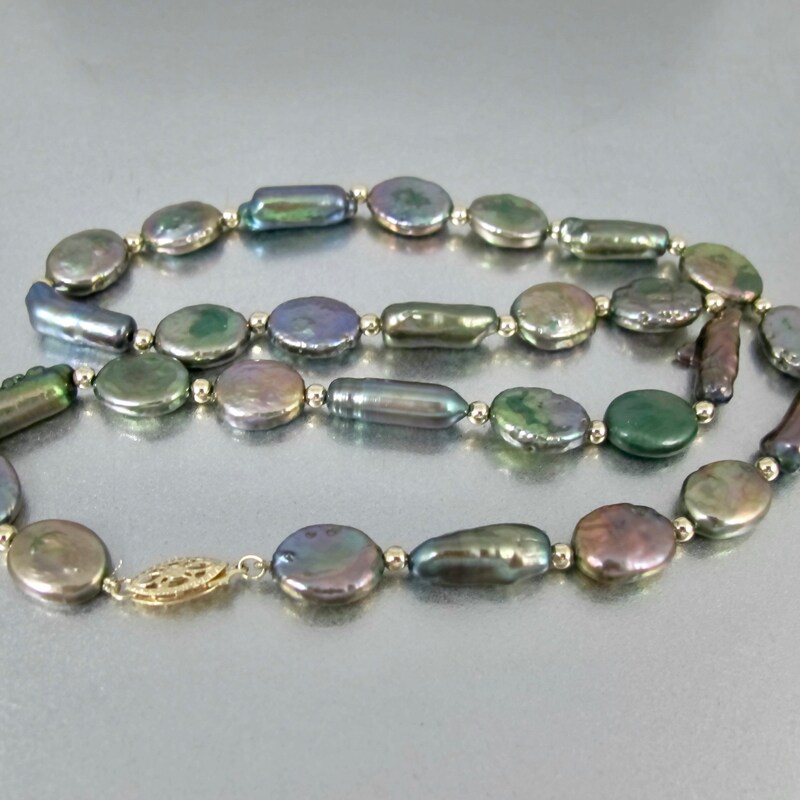 Biwa Pearl Necklace - Etsy