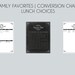 Chalkboard Recipe Binder Printable Kit, Editable DIY Recipe PDF Set ...