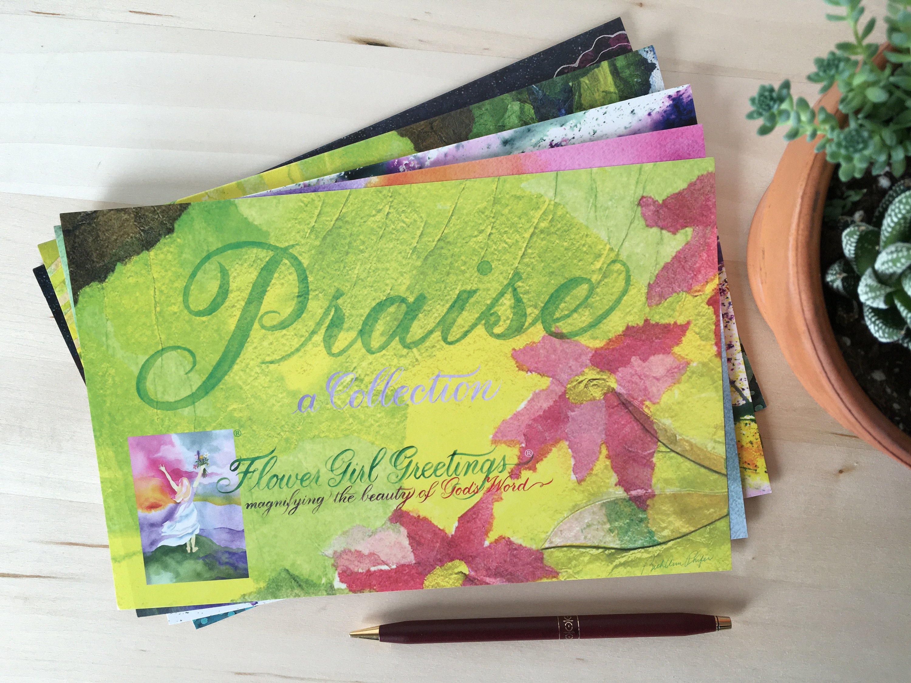 Praise Greeting Card Devotional Collection - Etsy