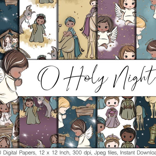 O Holy Night Clipart - Etsy