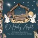 O Holy Night Clip Art Pack, Cute Planner Stickers, Angels, Nativity ...