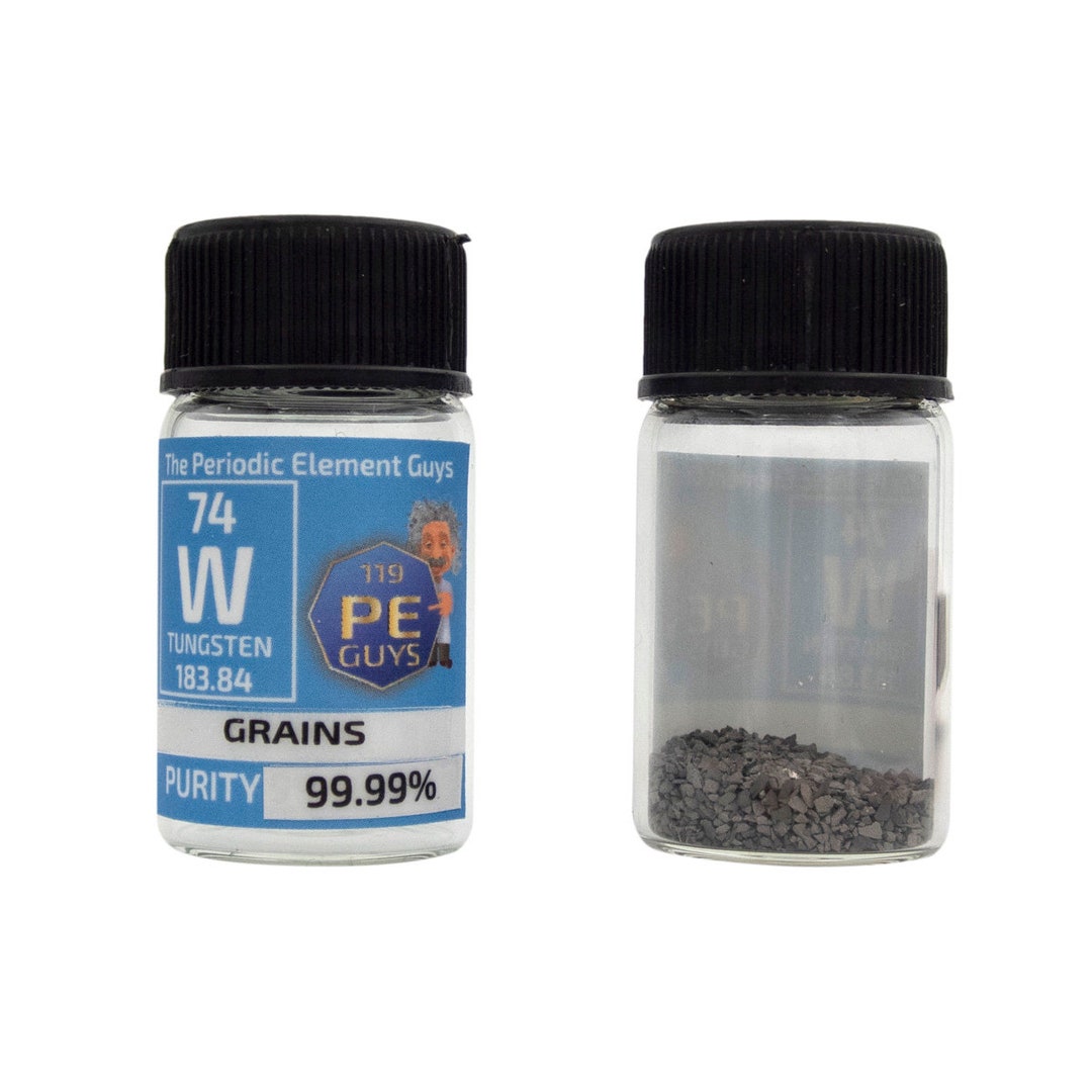 Tungsten Metal Element Sample - 10g Grains - Purity: 99.99% - Etsy