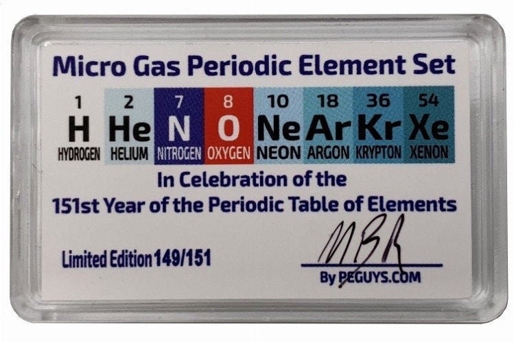 Micro Full Gas Ampoule Set: Limited Edition - Worlds Smallest. - Etsy