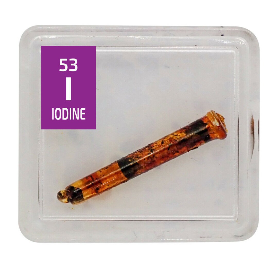 Iodine 99.99% Pure in a Periodic Element Tile - Etsy