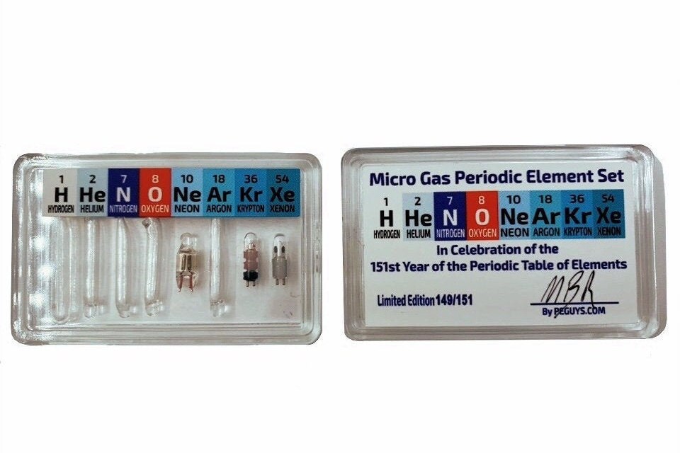 Micro Full Gas Ampoule Set: Limited Edition - Worlds Smallest. - Etsy