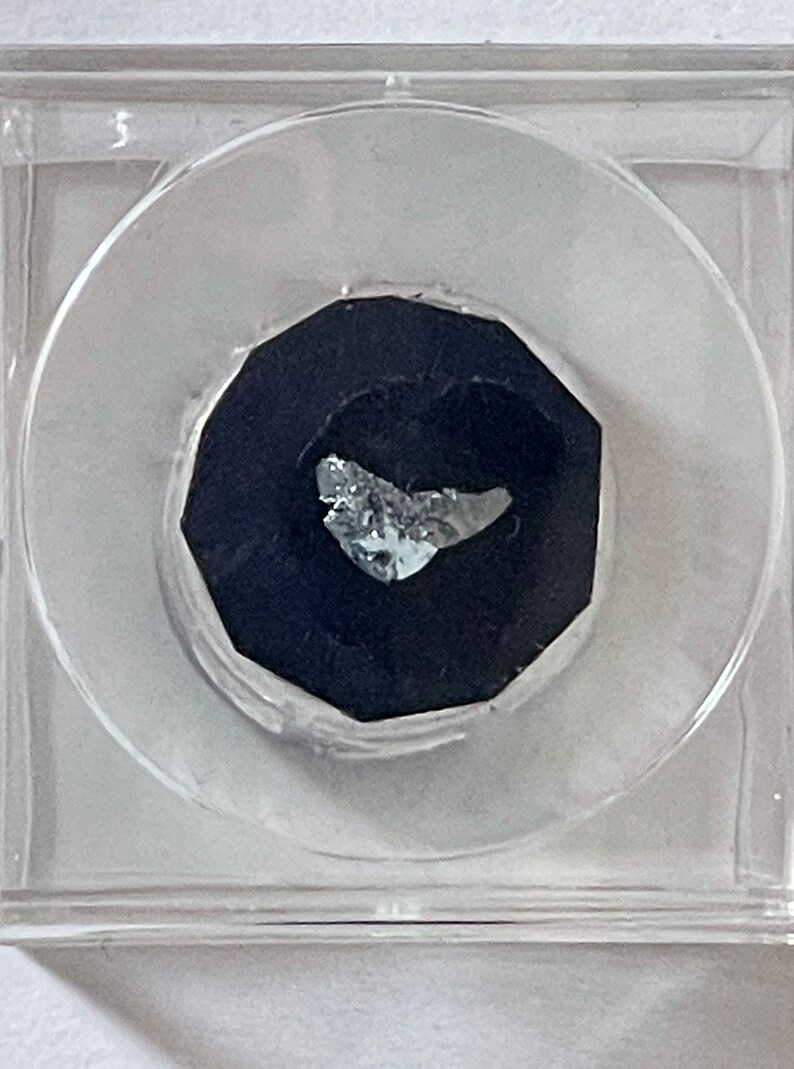 Ruthenium Osmium and Iridium Crystals 99.99% Pure. in a Labeled Magnify ...