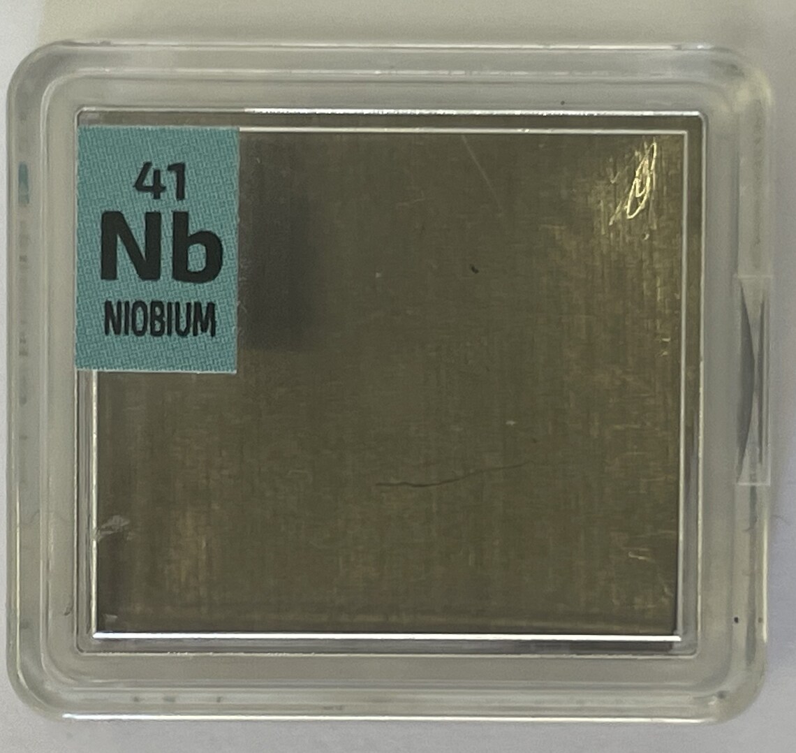 Pure Niobium Foil / Pellets / Ingot / Crystal 99.9%+ in Our New Thicker ...