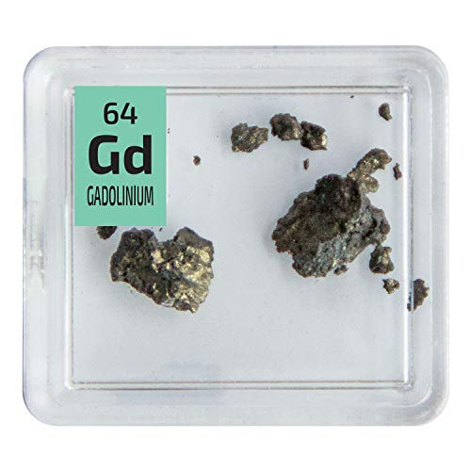 Gadolinium Metal Pieces 99.9% Pure Rare Earth Element Sample in a ...
