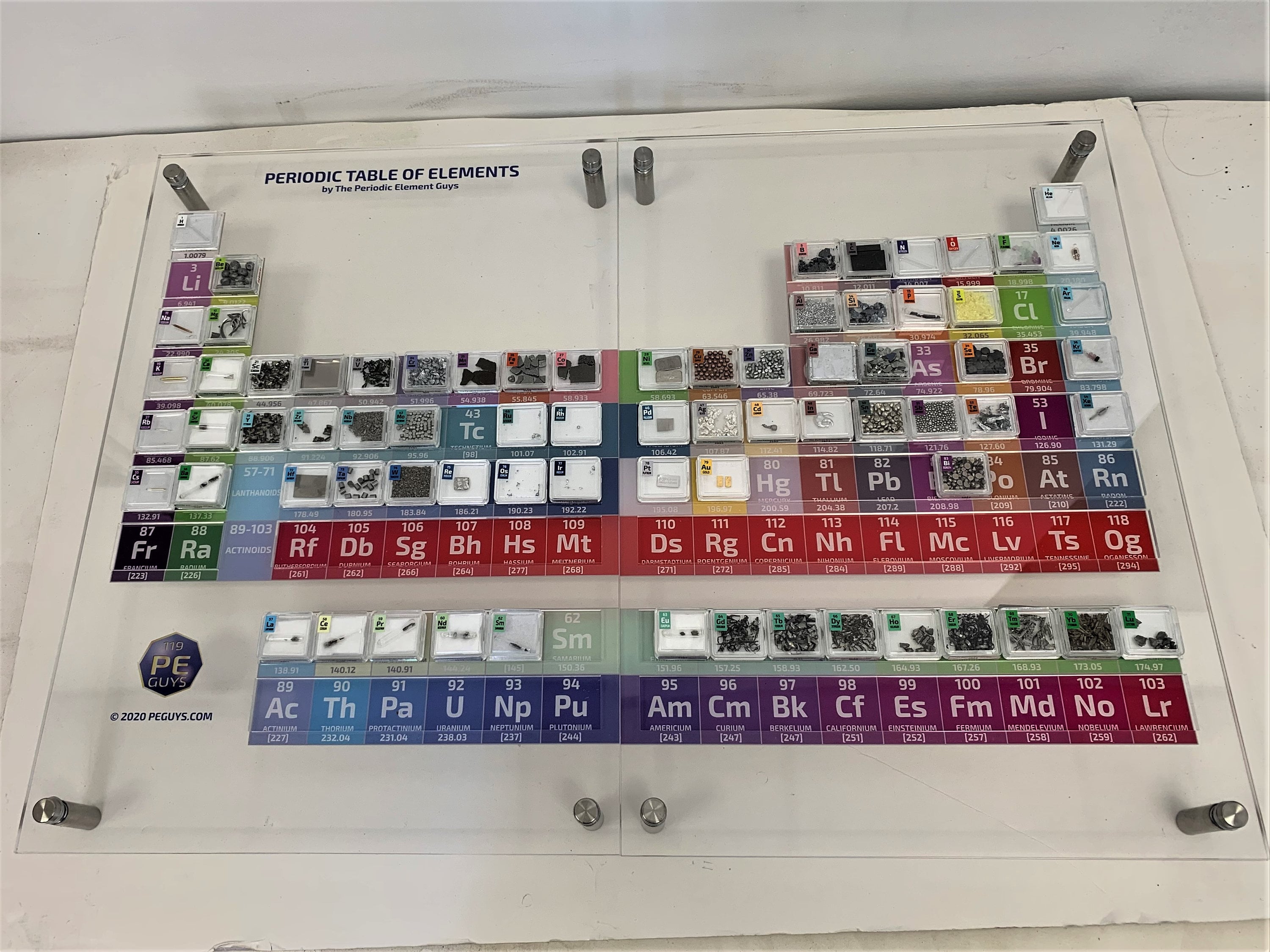 Periodic Element Acrylic Display 72 Tiles Young Scientist Edition ...