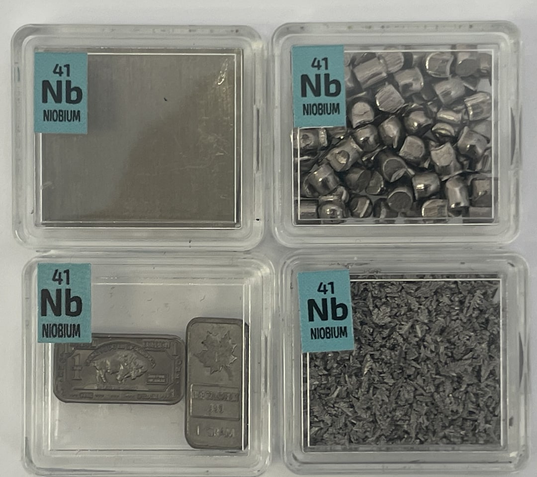 Pure Niobium Foil / Pellets / Ingot / Crystal 99.9%+ in Our New Thicker ...