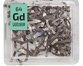 Yttrium Metal Pieces 99.9% Pure Rare Earth Element Sample in a | Etsy