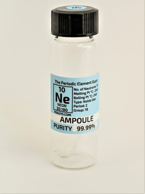 Neon Gas Element
