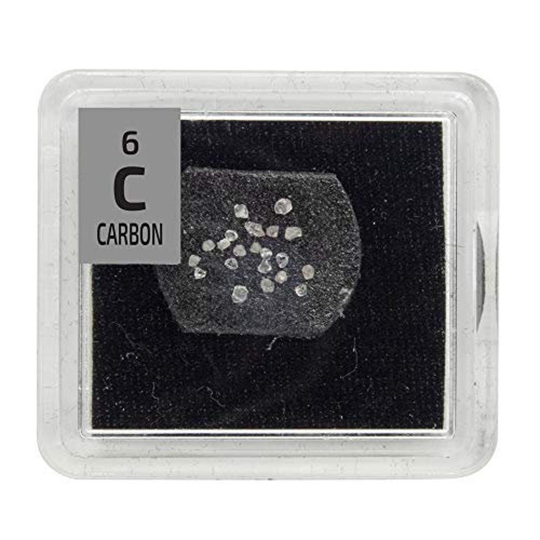 Carbon Crystalline 99.9% Tiny Pure Natural Diamonds in a PEGUYS ...