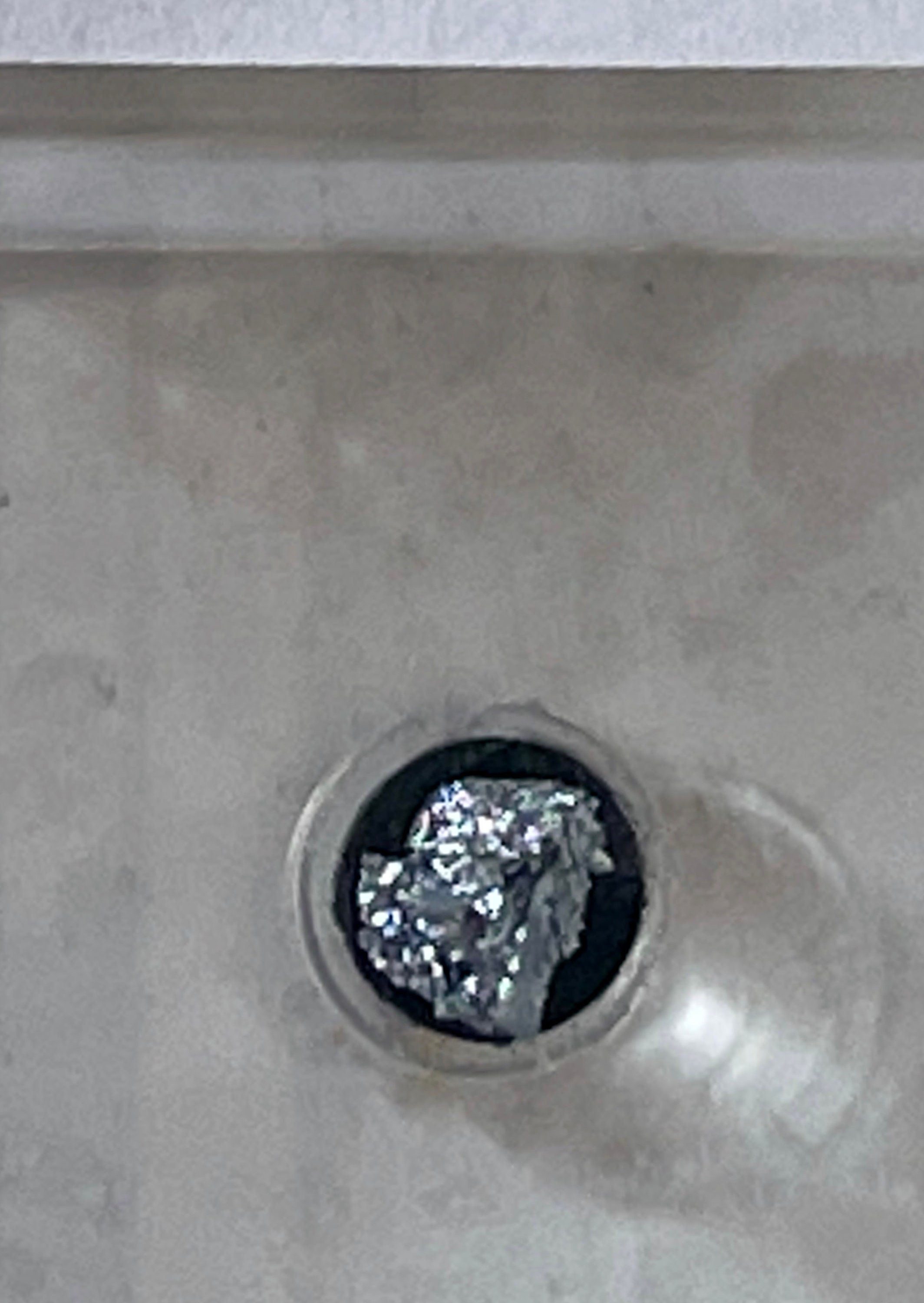 Ruthenium Osmium and Iridium Crystals 99.99% Pure. in a Labeled Magnify ...