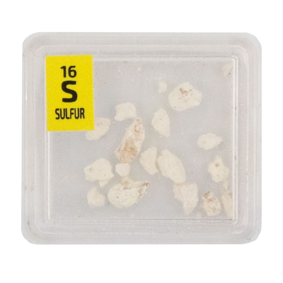 Brimstone Sulfur Pieces Periodic Element Tile - Etsy