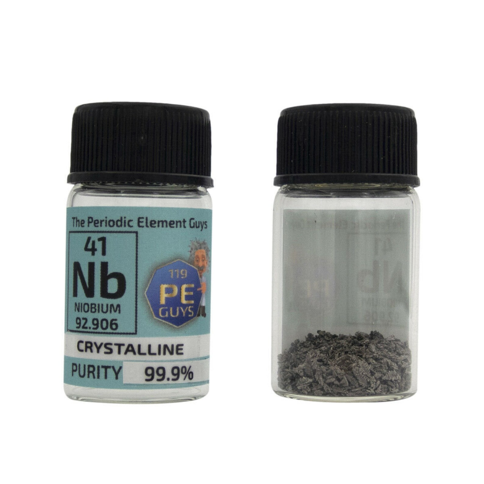 Niobium Metal Element Sample - 5g Crystals - Purity: 99.99% - Etsy
