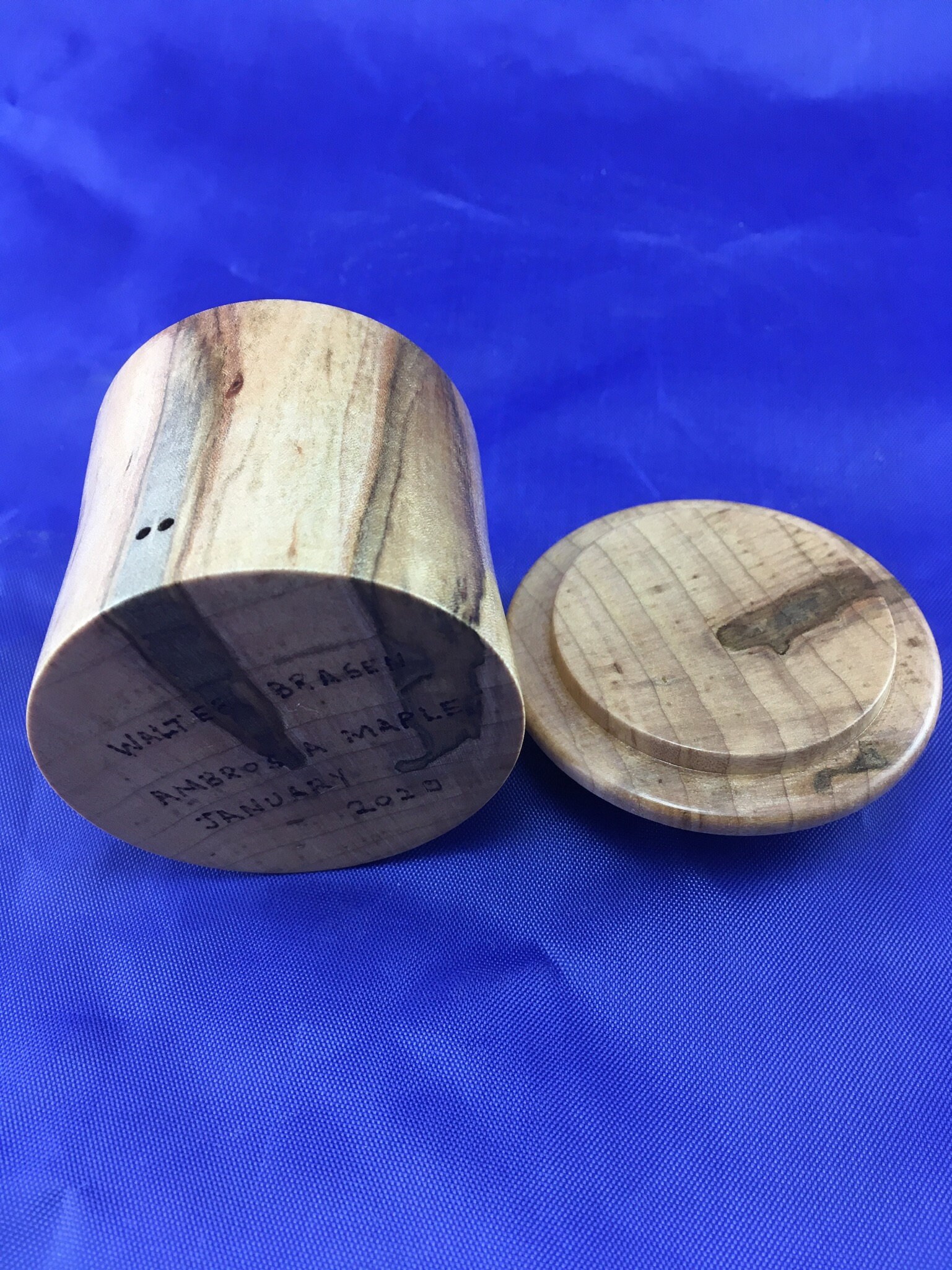 Decorative Lathe Turned Wooden Box. - Etsy