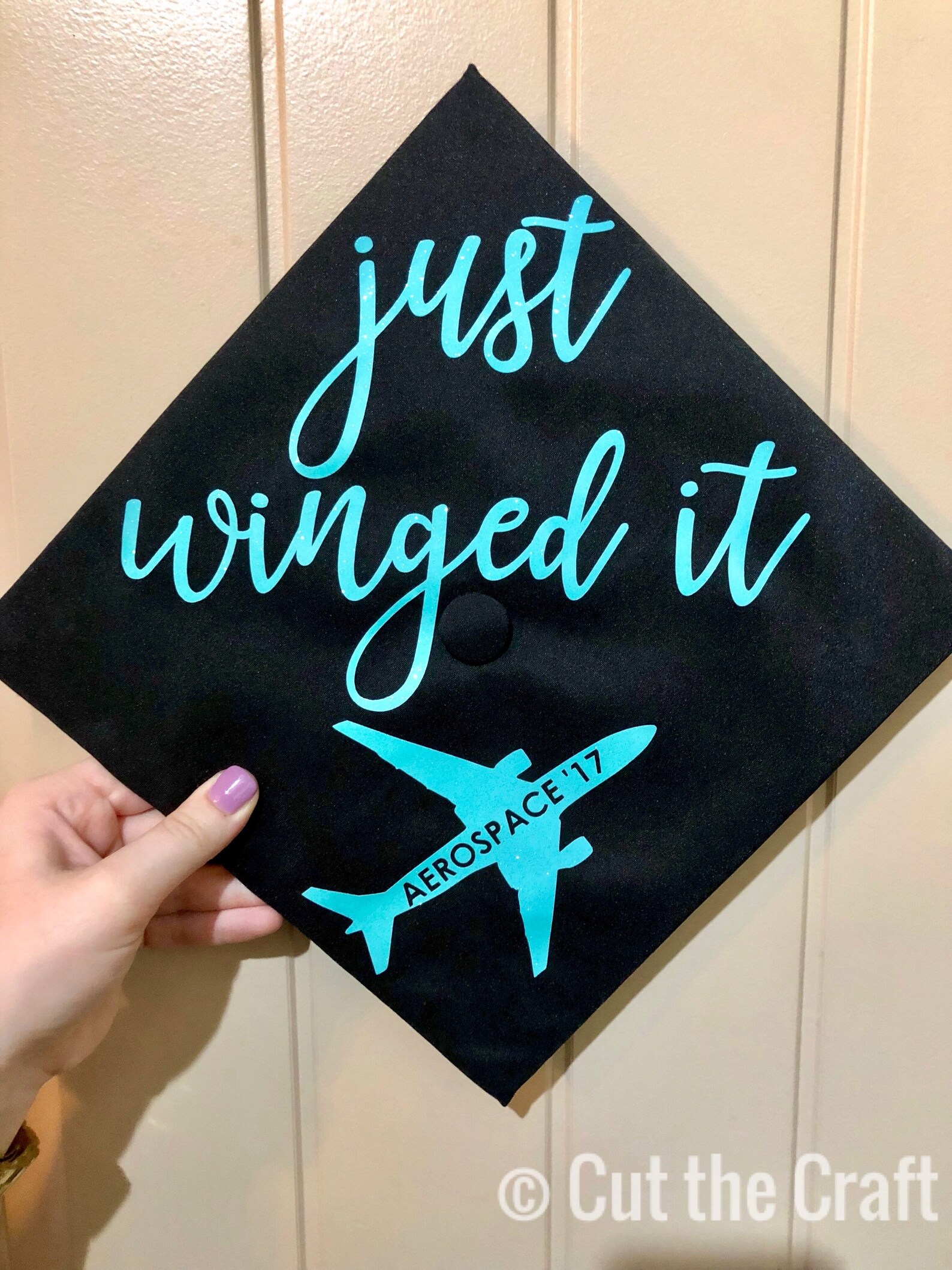 Custom Graduation Cap Decal Decoration Grad - Etsy