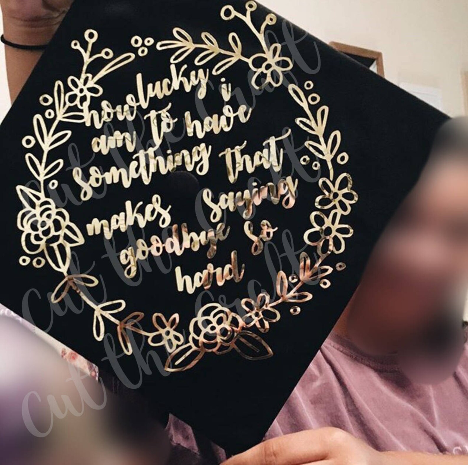 Custom Graduation Cap Decal Decoration Grad - Etsy