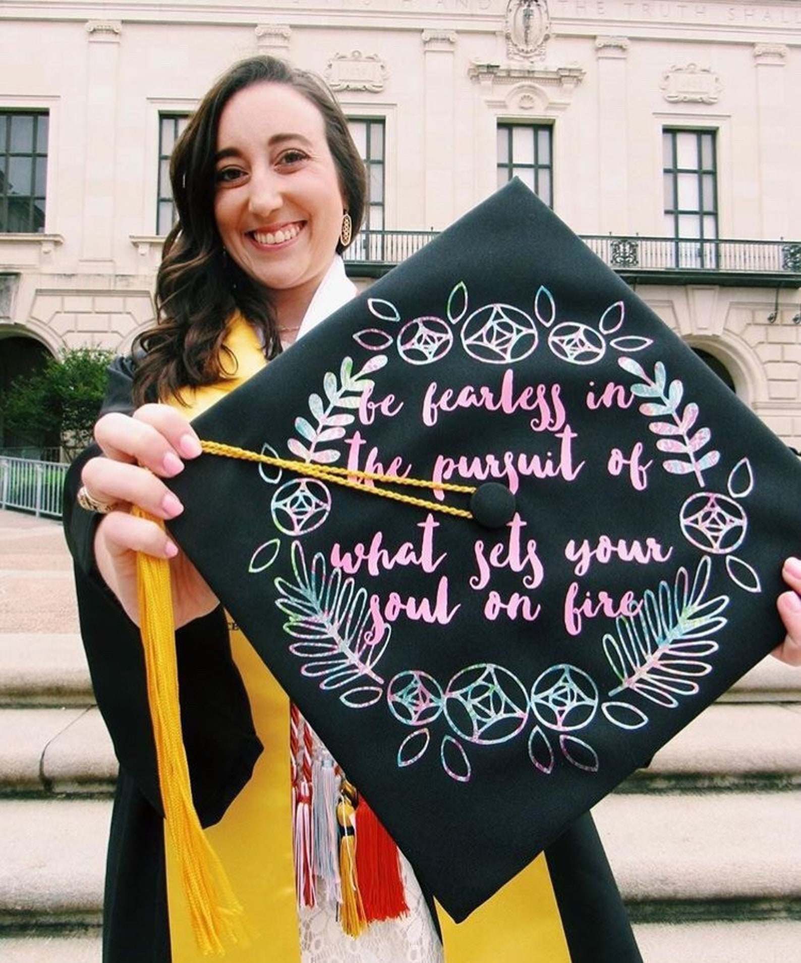 Custom Graduation Cap Decal Decoration Grad - Etsy