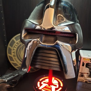 Battlestar Galactica Helmet Display Stand Black Finish Cylon Centurion ...