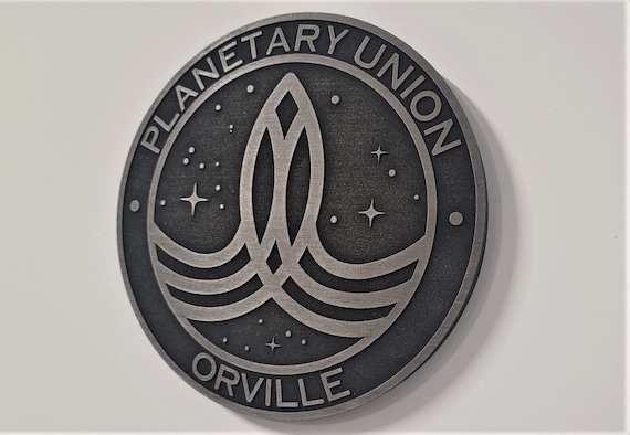 Orville Planetary Union Wall Plaque - Etsy