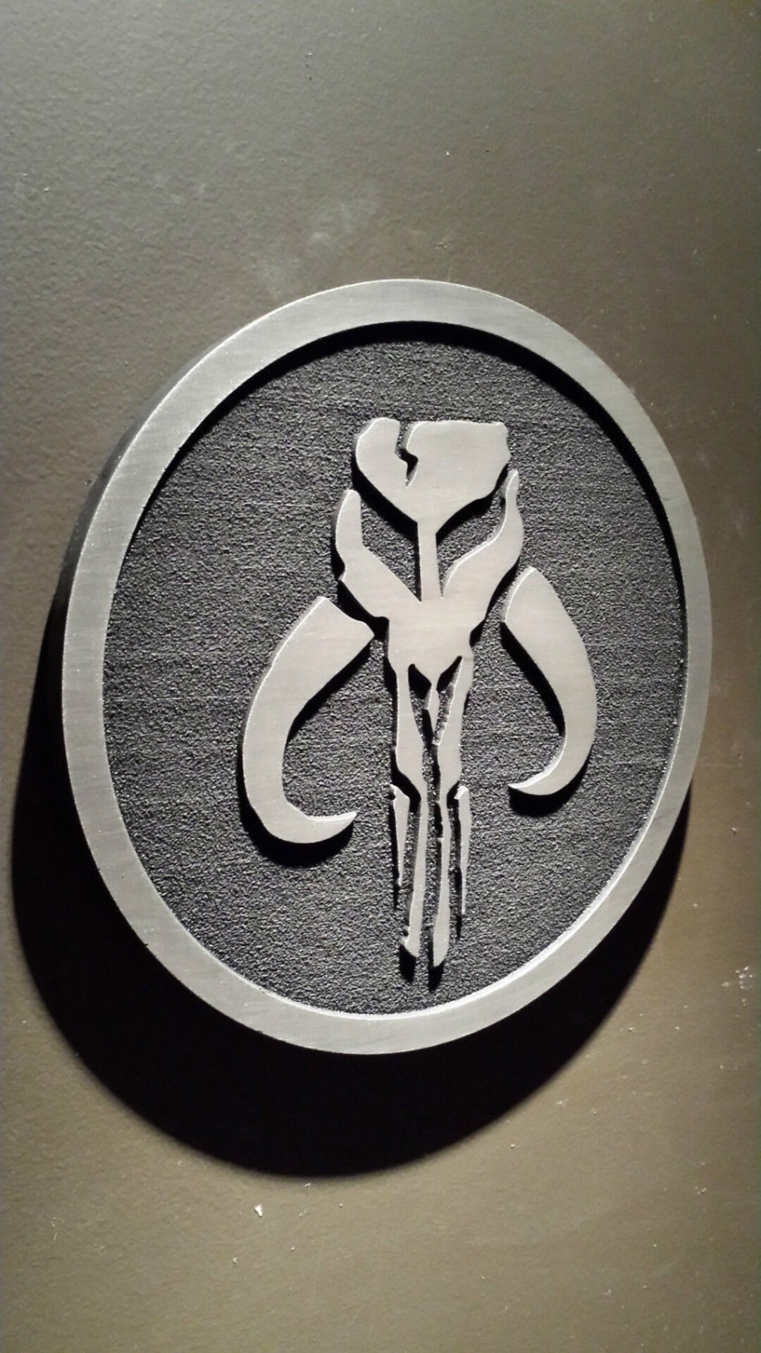 Mandalorian Mythosaur Plaque Sign Boba Fett - Etsy