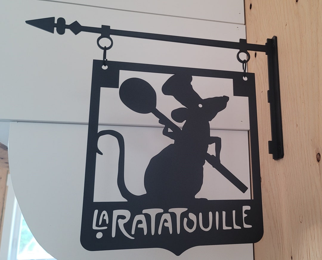 Metal La Ratatouille Sign - Etsy