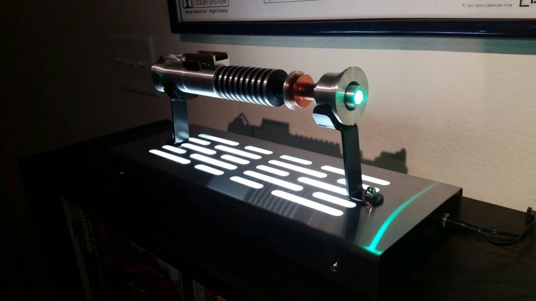 Lightsaber Display Stand With LED Lights - Etsy