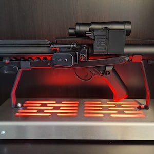 Stormtrooper E-11 Blaster Display Stand With LED Lights - Etsy