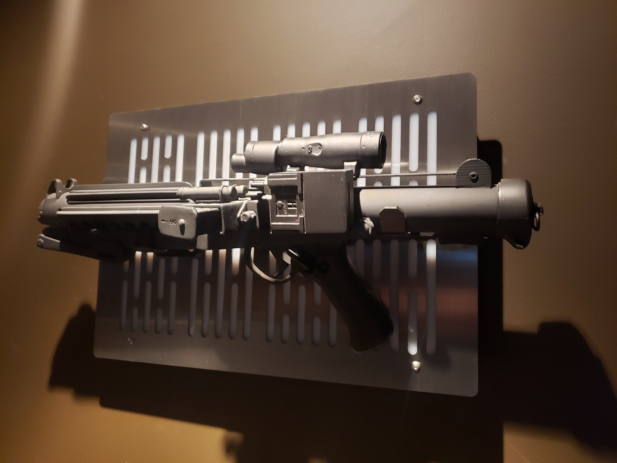 E-11 Blaster Wallmount Display Stand With LED Lights - Etsy