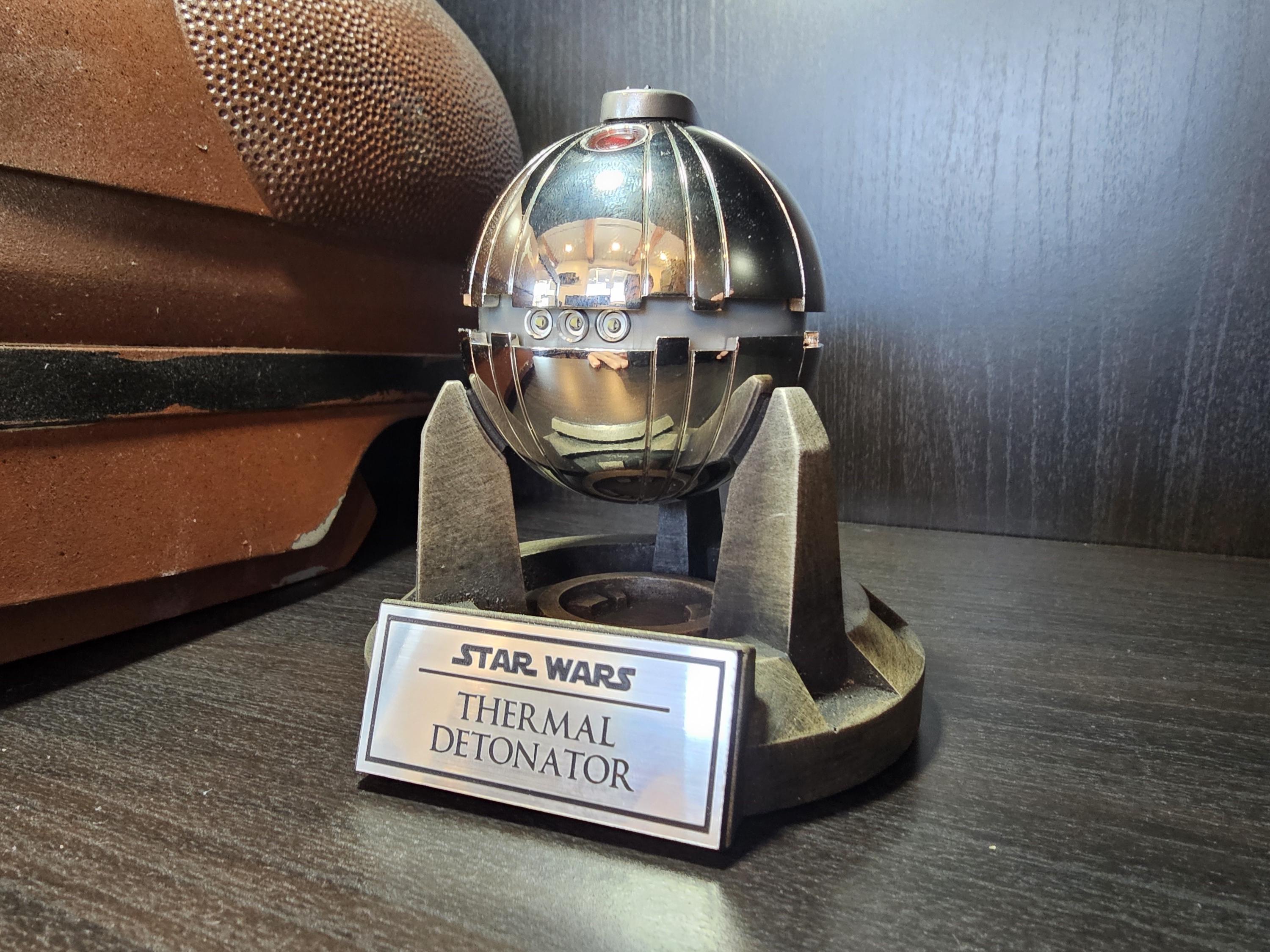 Thermal Detonator Display Stand With Data Plate - Etsy
