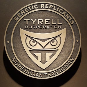 Blade Runner Tyrell Corporation Logo Plaque - Etsy Canada