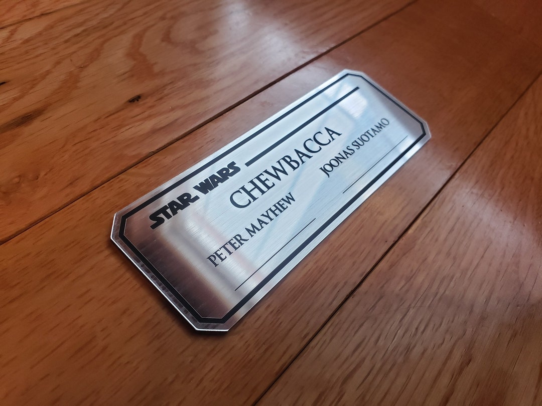 Customizeable Signature Data Plates - Etsy