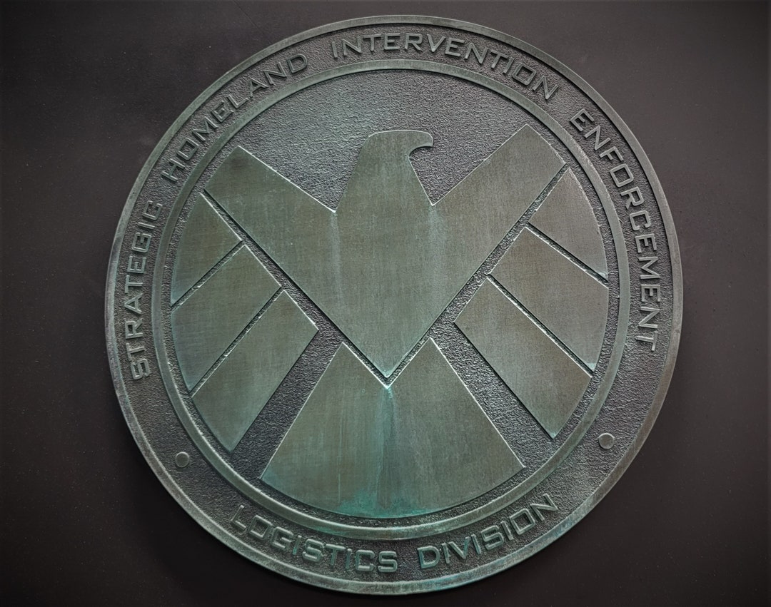 Large Sized Agents of SHIELD Inspired Plaque Strategic Homeland ...