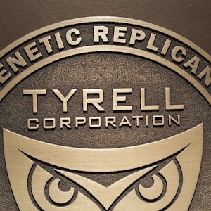 Blade Runner Tyrell Corporation Logo Plaque - Etsy Canada
