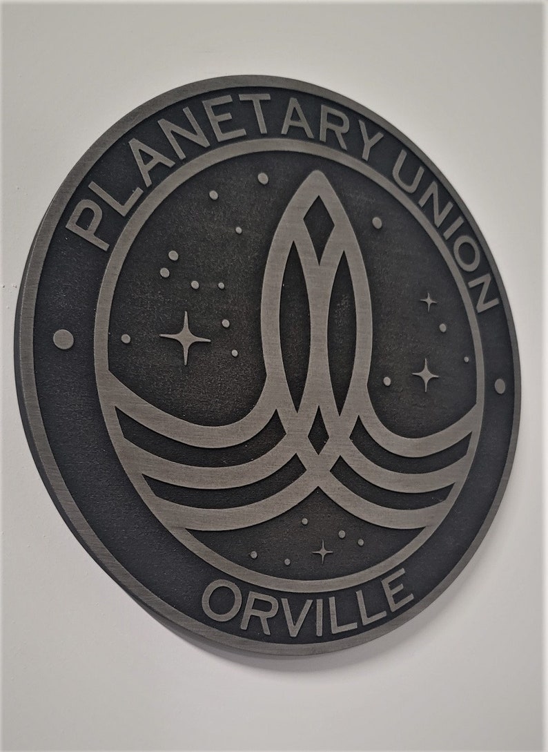 Orville Planetary Union Wall Plaque - Etsy