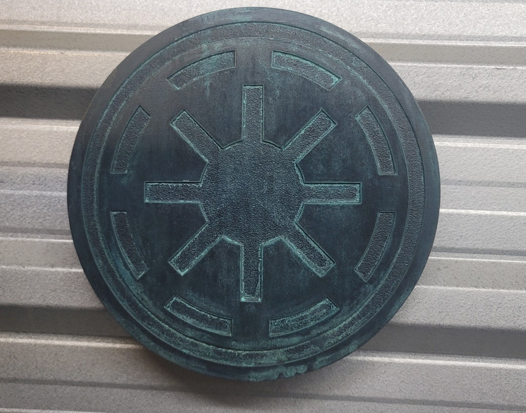 Galactic Republic Plaque Sign Dark Aged Finish - Etsy