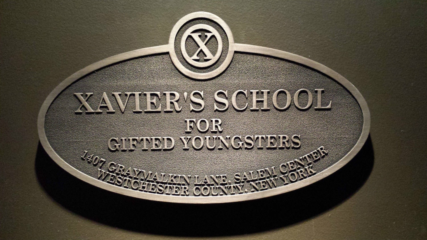 X-men's Xavier's School for Gifted Youngsters Replica Sign - Etsy