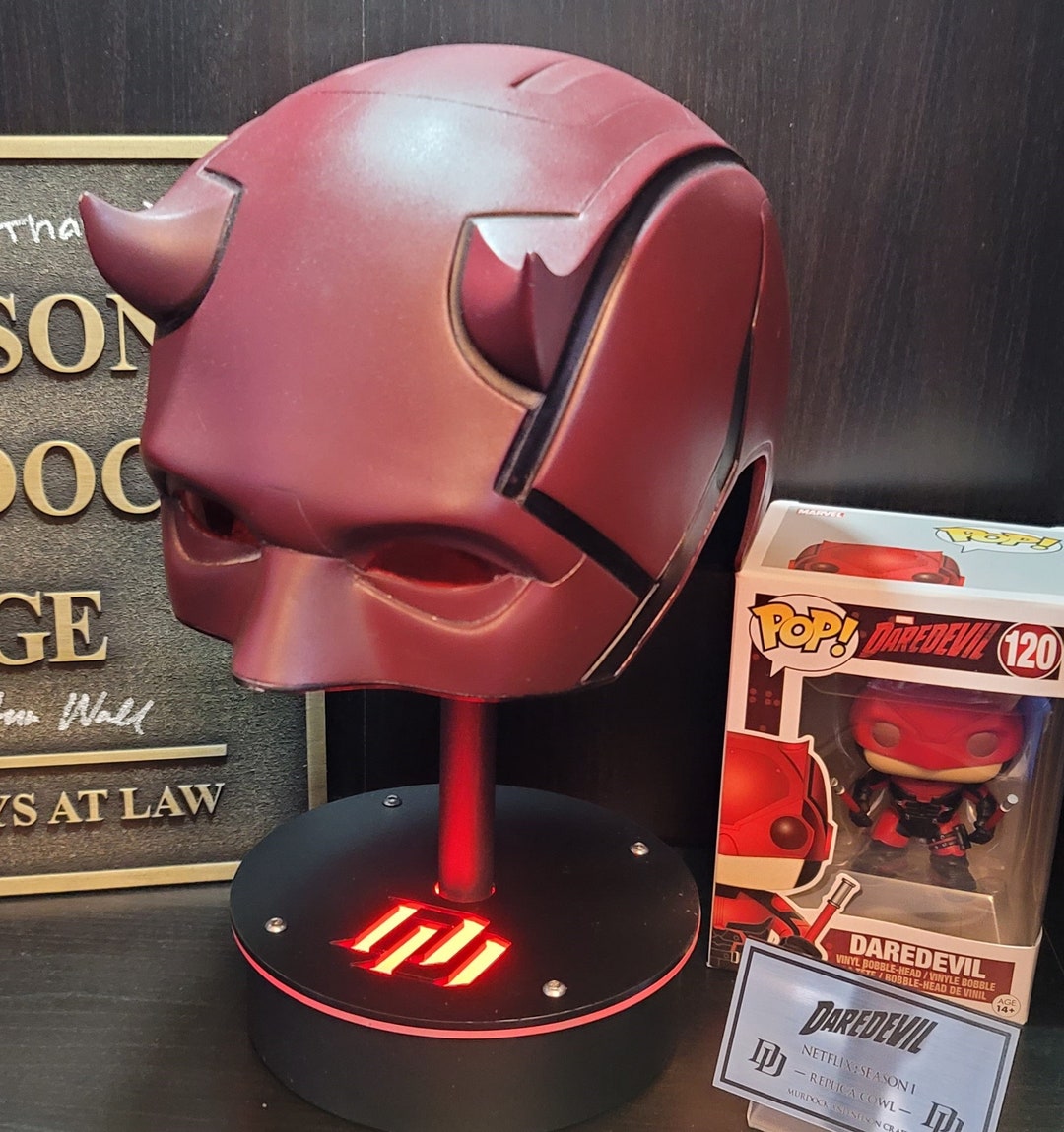 Daredevil Helmet Display Stand Black Finish - Etsy